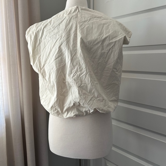 Zara | Tops | Zara Zw Collection Puffy Top Nwt | Poshmark